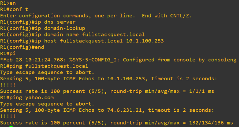 GNS3 – Basic lab topology with DHCP and DNS servers - FullStackQuest GNS3 – Basic lab topology ...